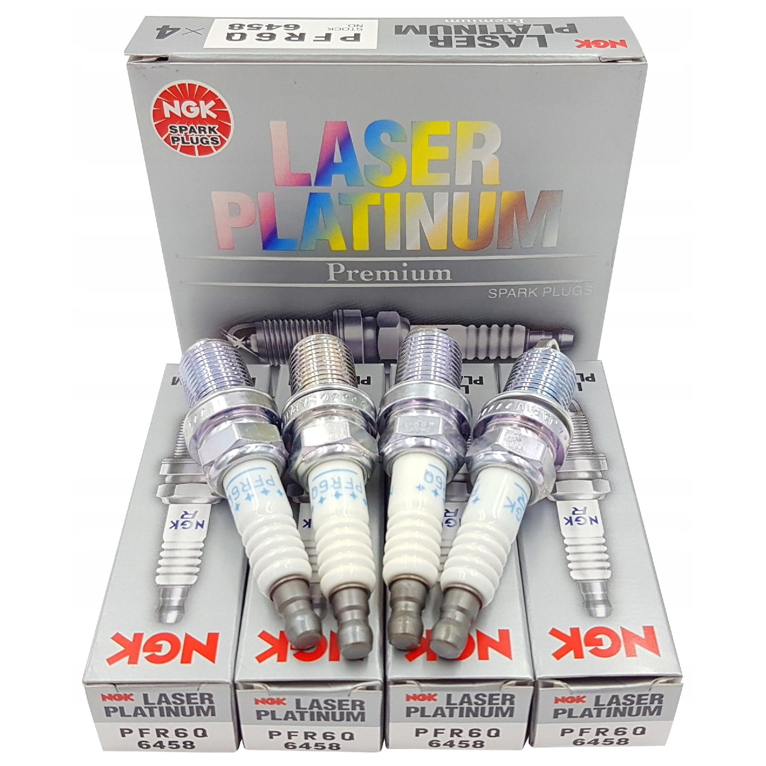 ŚWIECE ZAPŁONOWE NGK LASER PLATINUM PFR6Q 6458 LPG 0087295164587 za 180 ...