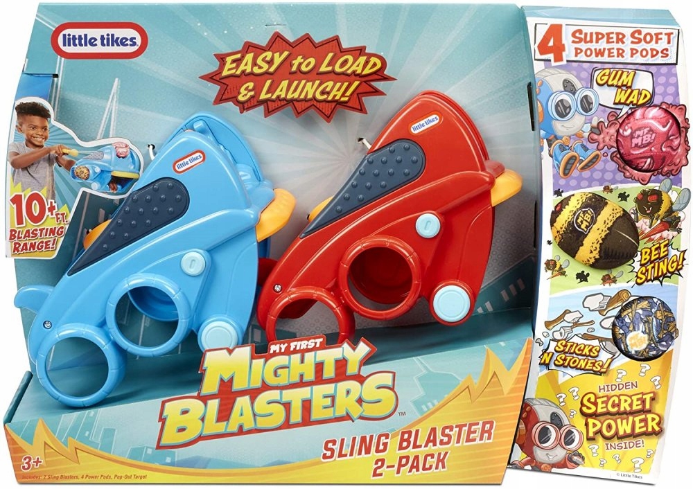 LITTLE TIKES Mighty Blasters Raketomet 2 Prak, (050743656712) • Ceny ...