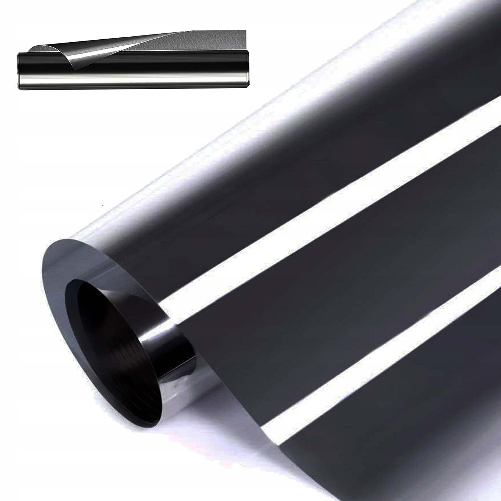 FOLIA OKIENNA LUSTRO WENECKIE STATYCZNA NA SZYBY MONTAŻ WEWNĘTRZNY 90 ...