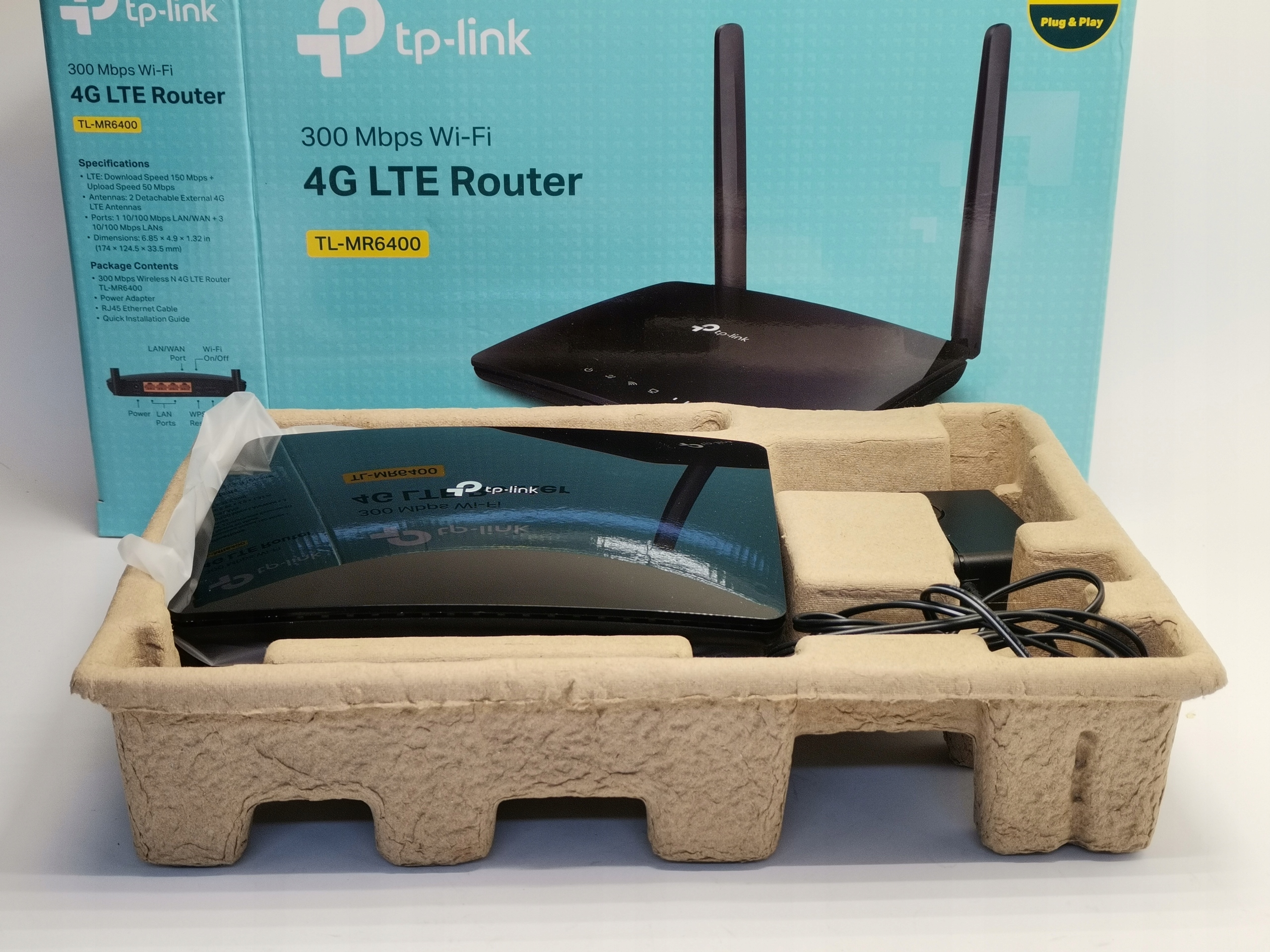 Router TP-Link MR6400 4G LTE 802.11n (Wi-Fi 4) - Sklep, Opinie, Cena w ...