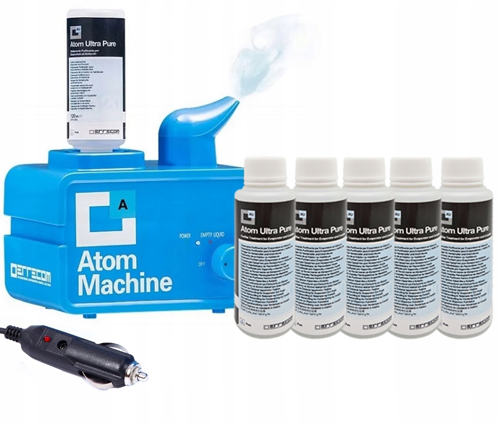 Čistenie a dezinfekcia klimatizácie ATOM MACHINE ULTRASONIC Errecom ...