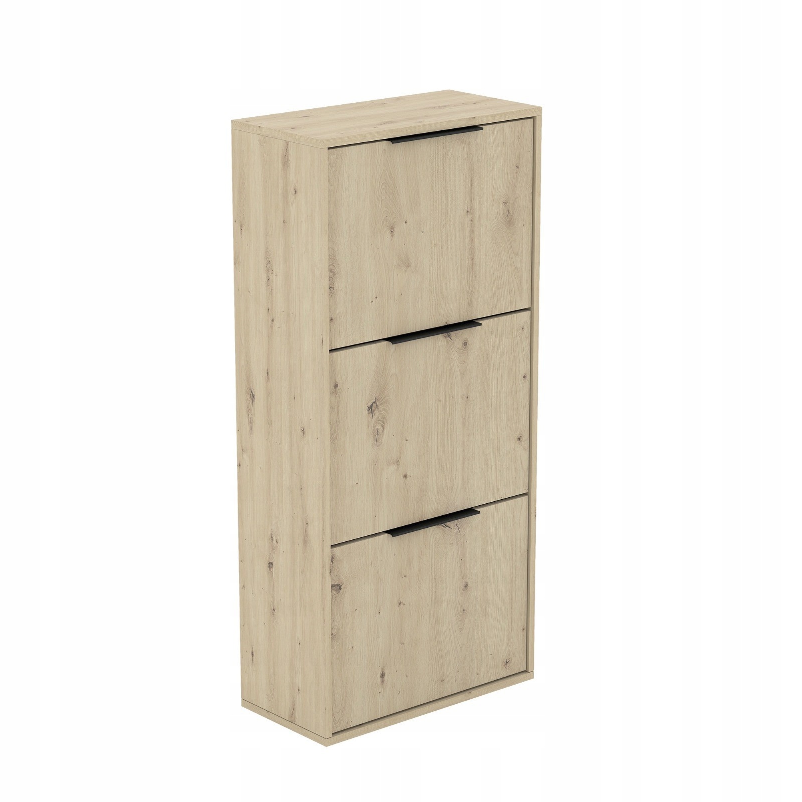 Botník Euro-Meble třídveřová dub artisan s výklopnými dvířky ...