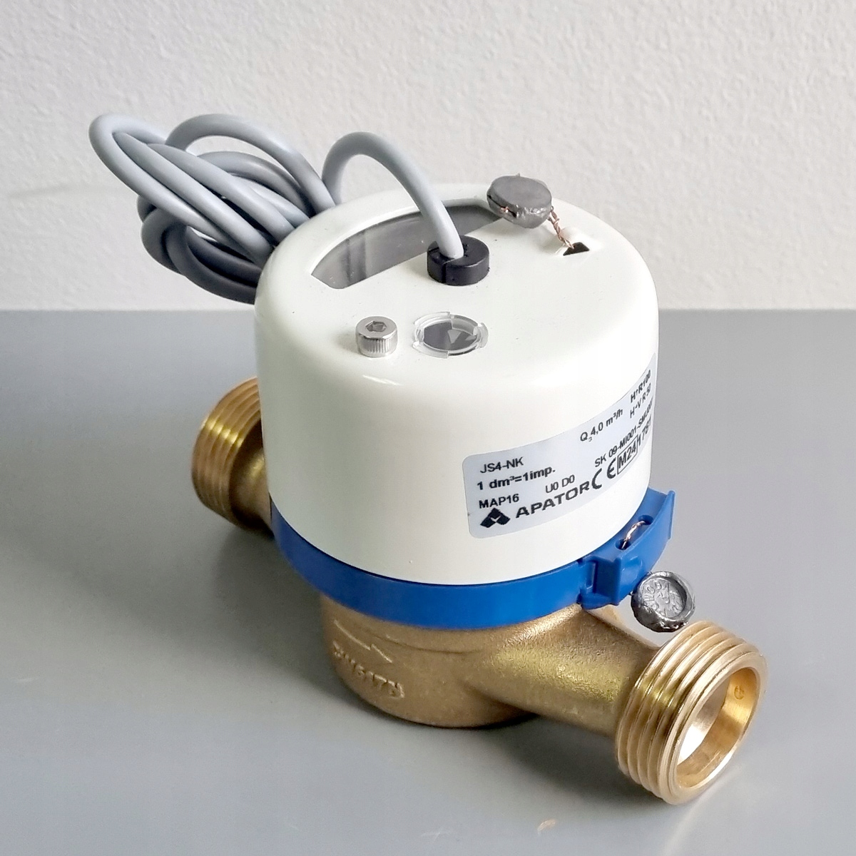 Wodomierz JS 4-NK DN 20 1L/imp APATOR (max 4m3/h) • Cena, Opinie ...