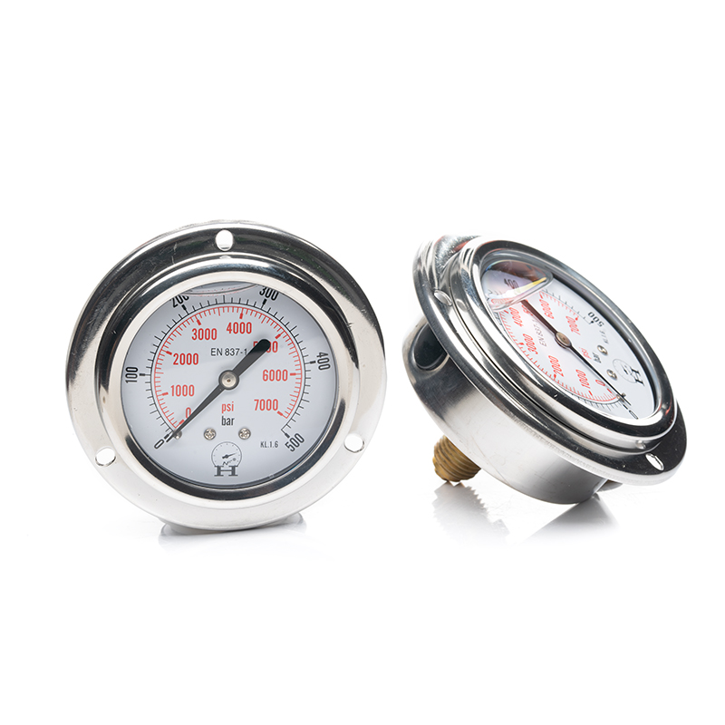 Manometr glicerynowy tablicowy O DN63 0-500 bar • Cena, Opinie • Hydraulika siłowa 13551788924 ...