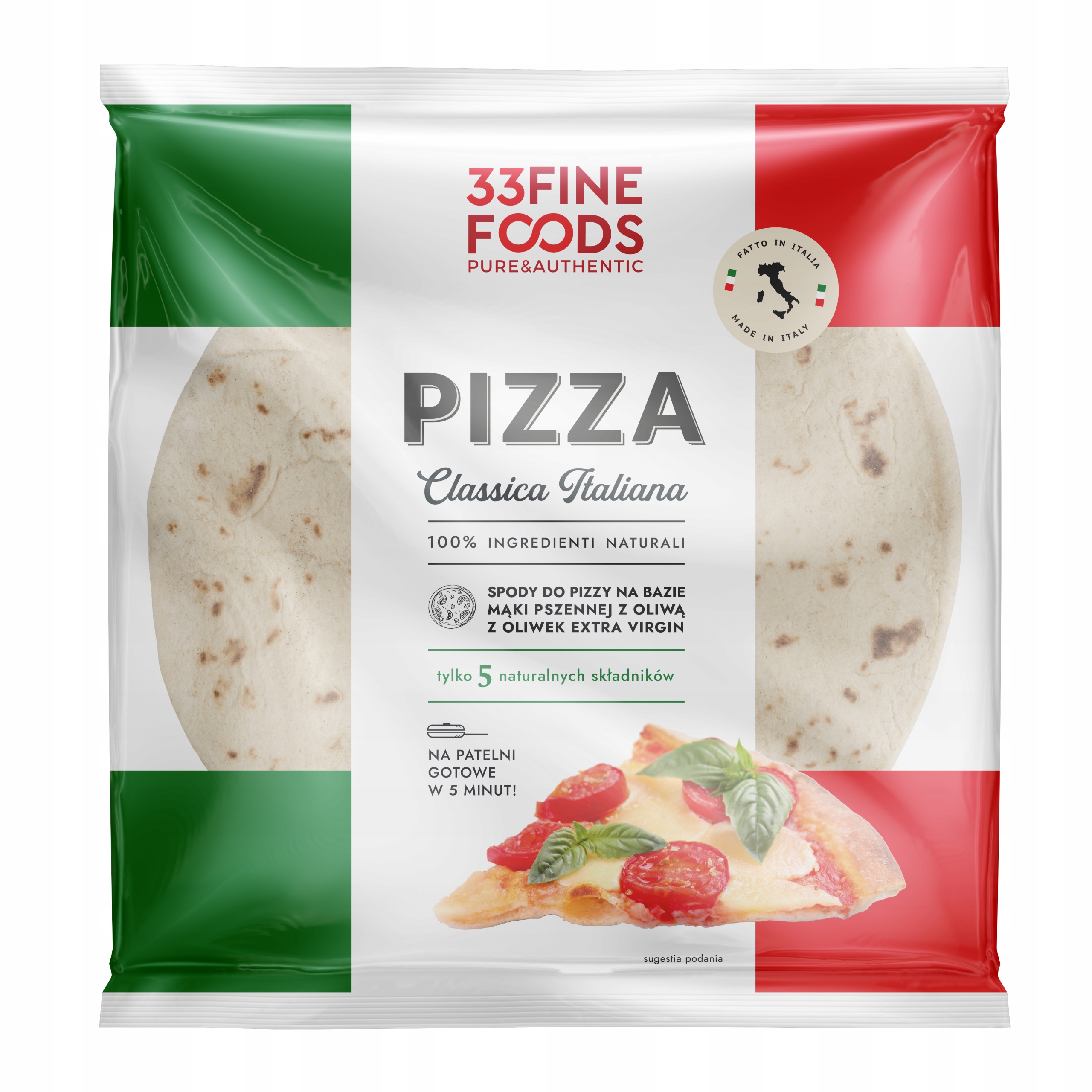 Spody do Pizzy 33 Fine Foods 280 g (8007780000710) • Cena, Opinie ...