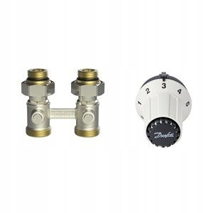 Zestaw Termostatyczny Podwójny 1/2" Prosty PANDA Danfoss 013G5275 (013G5275) • Cena, Opinie ...