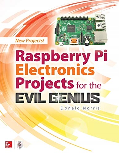 Norris, Donald Raspberry Pi Electronics Projects for the Evil Genius (15468709788) | Książka Allegro