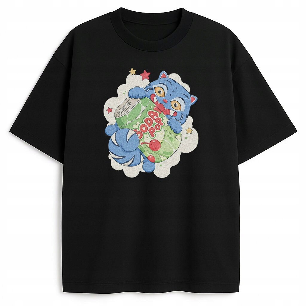 Koszulka Huntrix Kpop Demon Hunters anime t-shirt 134 140 Derpy Soda ...