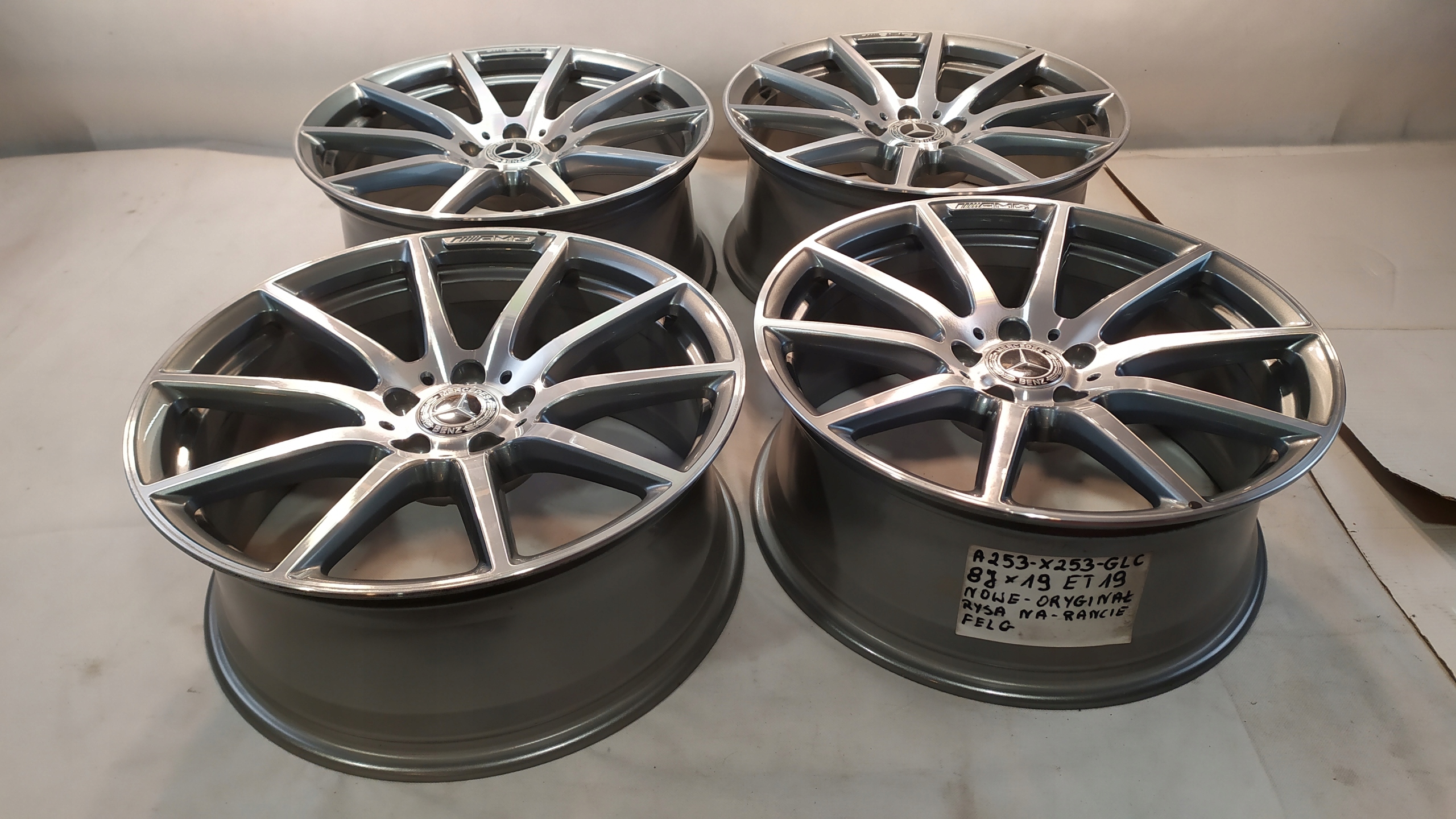 Felga aluminiowa Mercedes-Benz OE GLC Coupe 8.0" x 19" 5x112 ET 19 za 6210.00PLN z Drezdenko ...