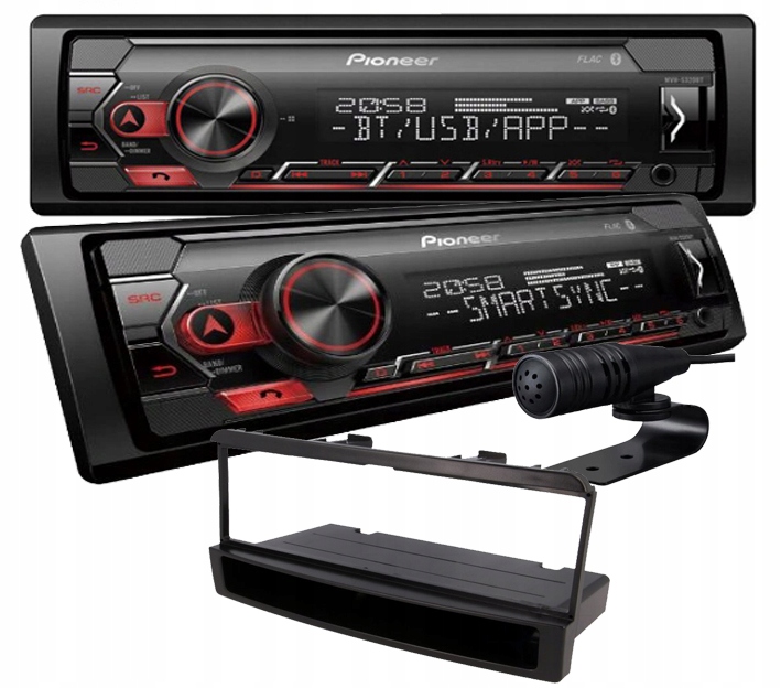 RADIO PIONEER BT FORD FOCUS FIESTA PUMA TRANSIT MODNEO MK2 MK3 COUGAR ...