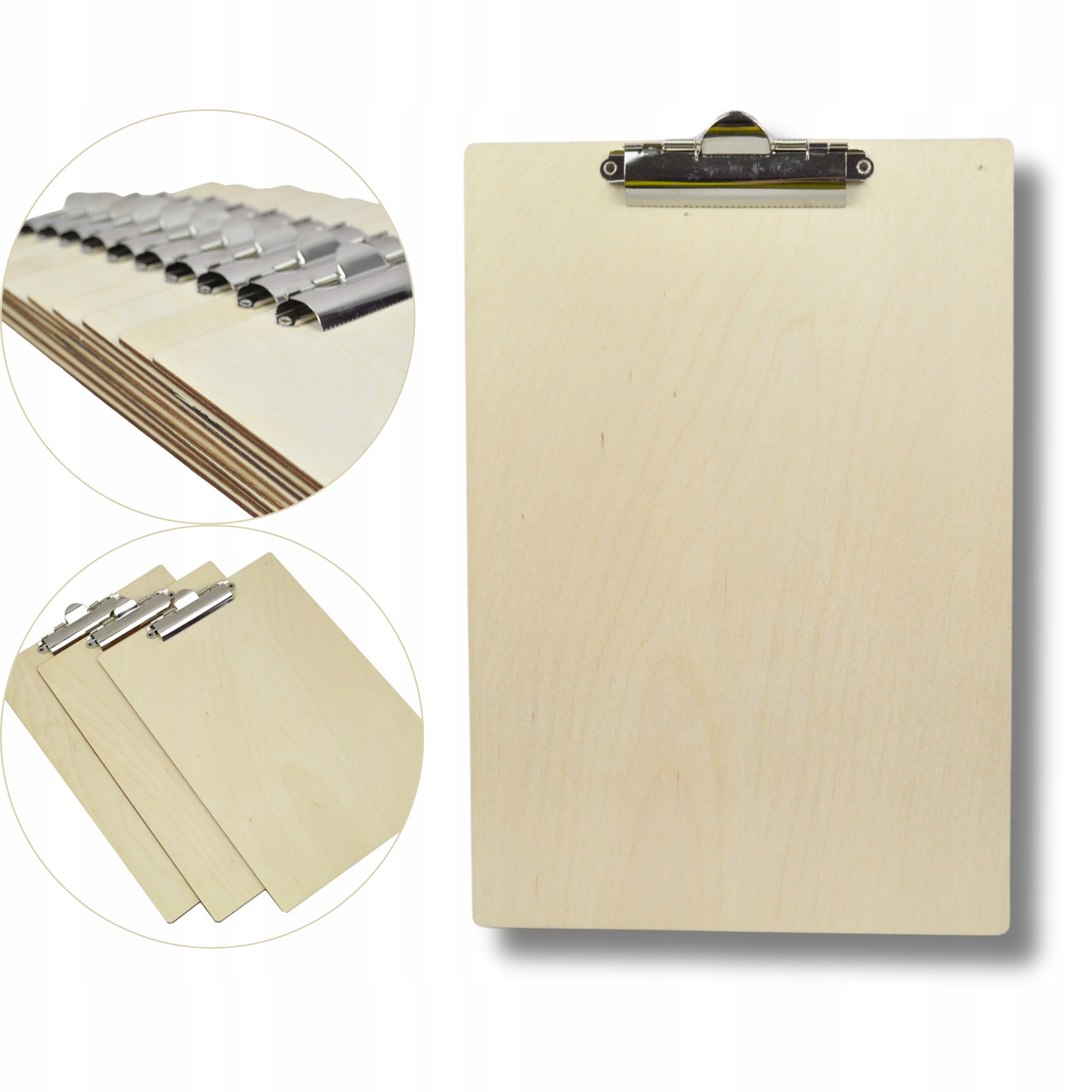 CLIPBOARD DREWNIANY A4|DESKA Z KLIPSEM|PODKŁADKA DREWNIANA|NOTES|DESKA ...