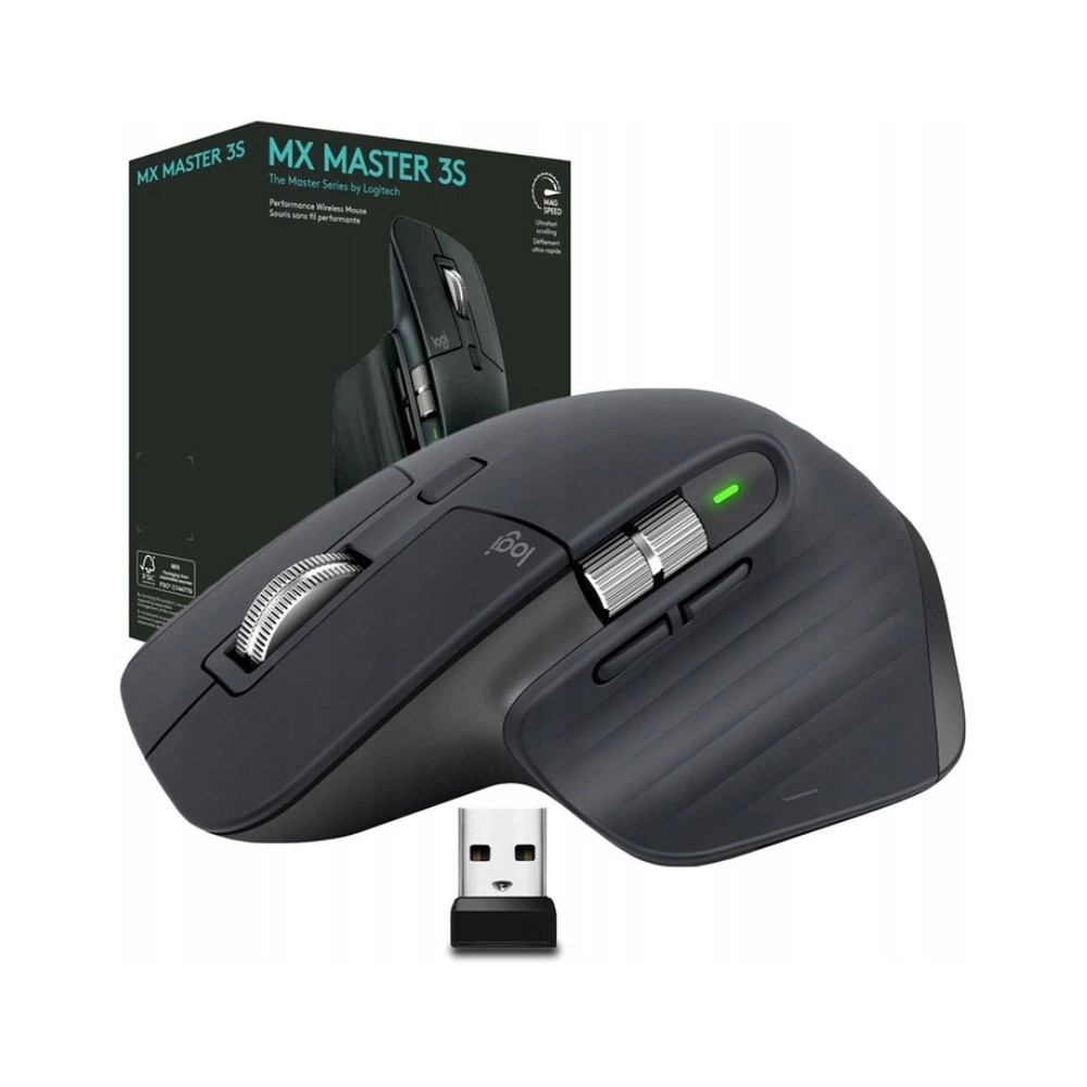 Mysz bezprzewodowa MX Master 3S grafitowa - Sklep, Opinie, Cena w Allegro