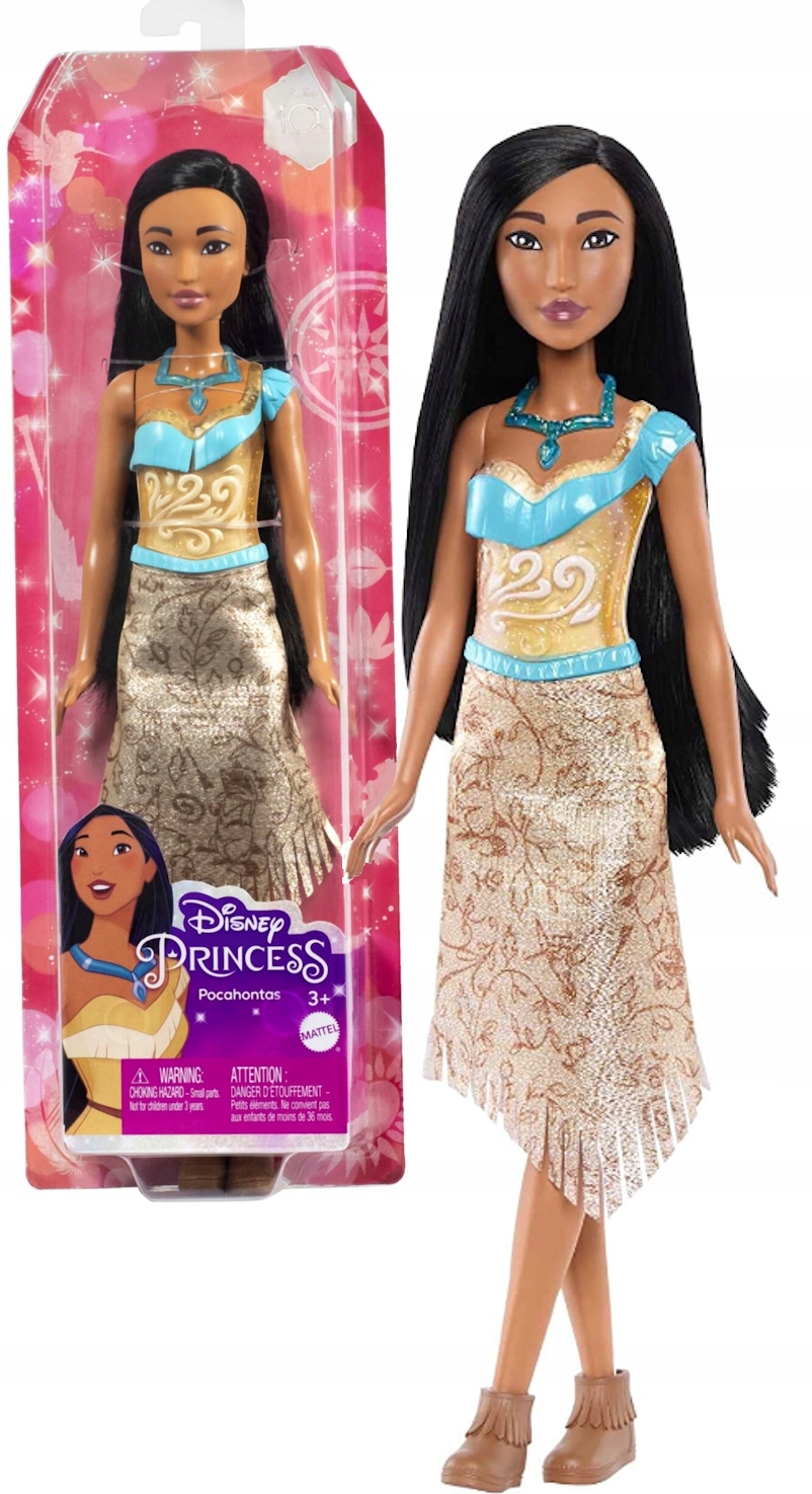 DISNEY PRINCESS LALKA KSIĘŻNICZKA POCAHONTAS HLW07 (194735120260 ...