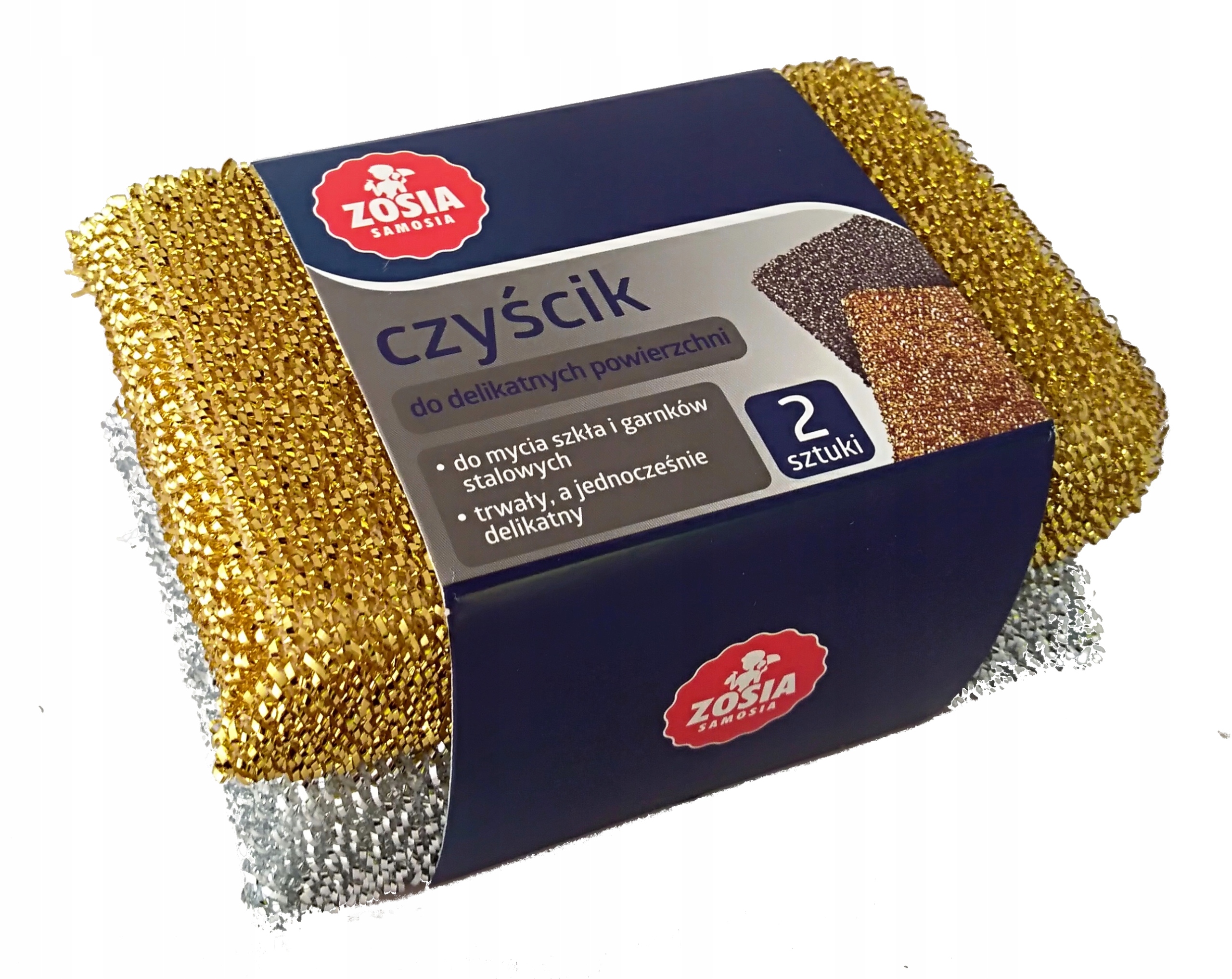 Zmywak CZYŚCIK kuchenny Zosia Samosia 2 szt. 14125071715 - Allegro.pl