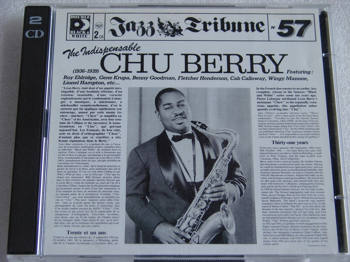 CHU BERRY - THE INDISPENSABLE CHU BERRY CD - porównaj ceny - Allegro.pl