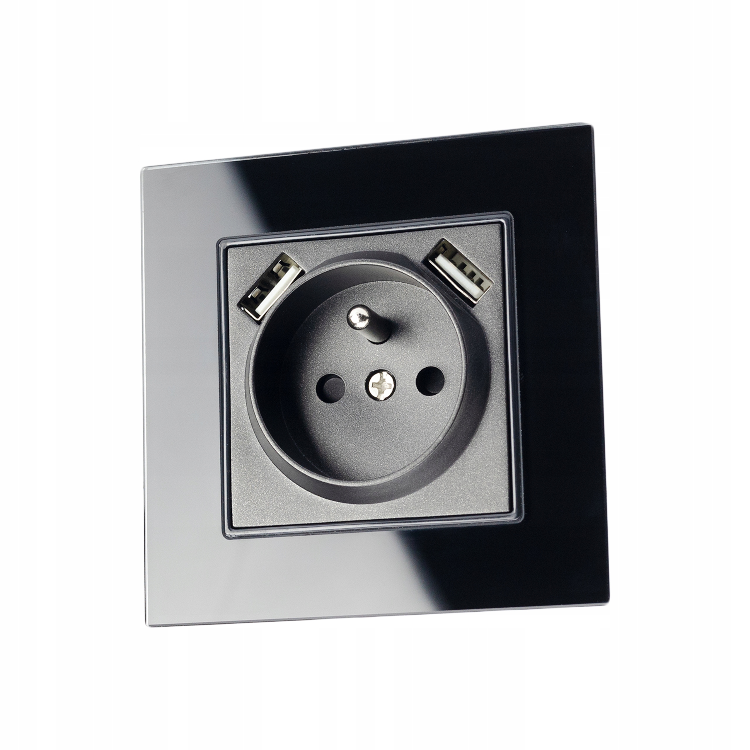 Gniazdo Elektryczne ścienne Appio czarny (5901703204274) • Cena, Opinie ...
