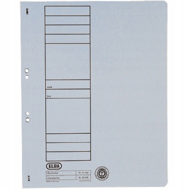 SKOROSZYT KARTONOWY ELBA A4 OCZKOWY PEŁNY SZARY (4002030211216) • Cena ...