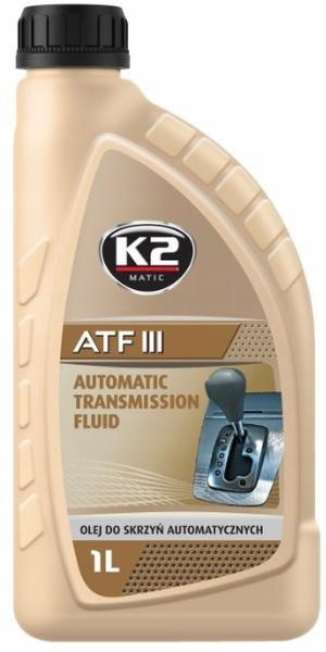 K2 OLEJ PRZEKŁADNIOWY ATF III 1L 5906534043498 za 22.63PLN z Krakow - Allegro - (14925120355)