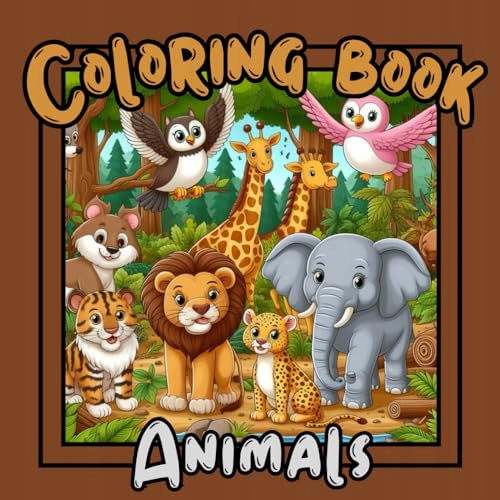 Coloring Book Animals: "Coloring" series | Animal drawings for ...