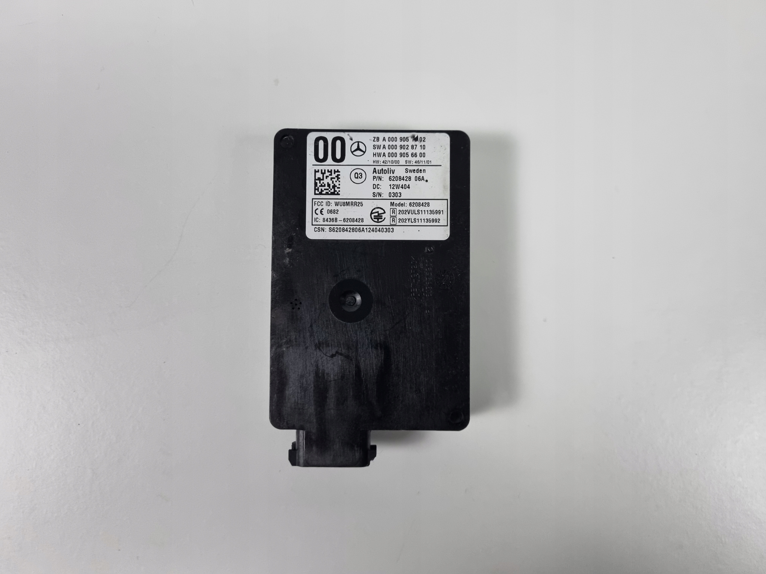 MERCEDES W166 W218 RADAR SENSOR ACC CZUJNIK DISTRONIC A0009051302 za z ...