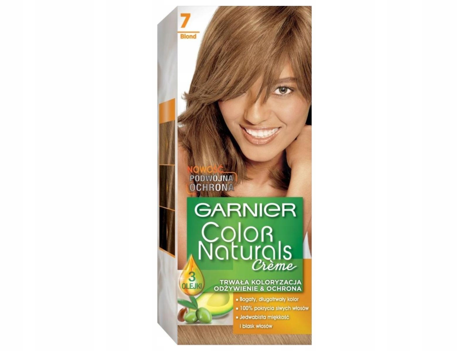 Garnier Color Naturals farba do włosów 7 Blond 12422462839 - Allegro.pl