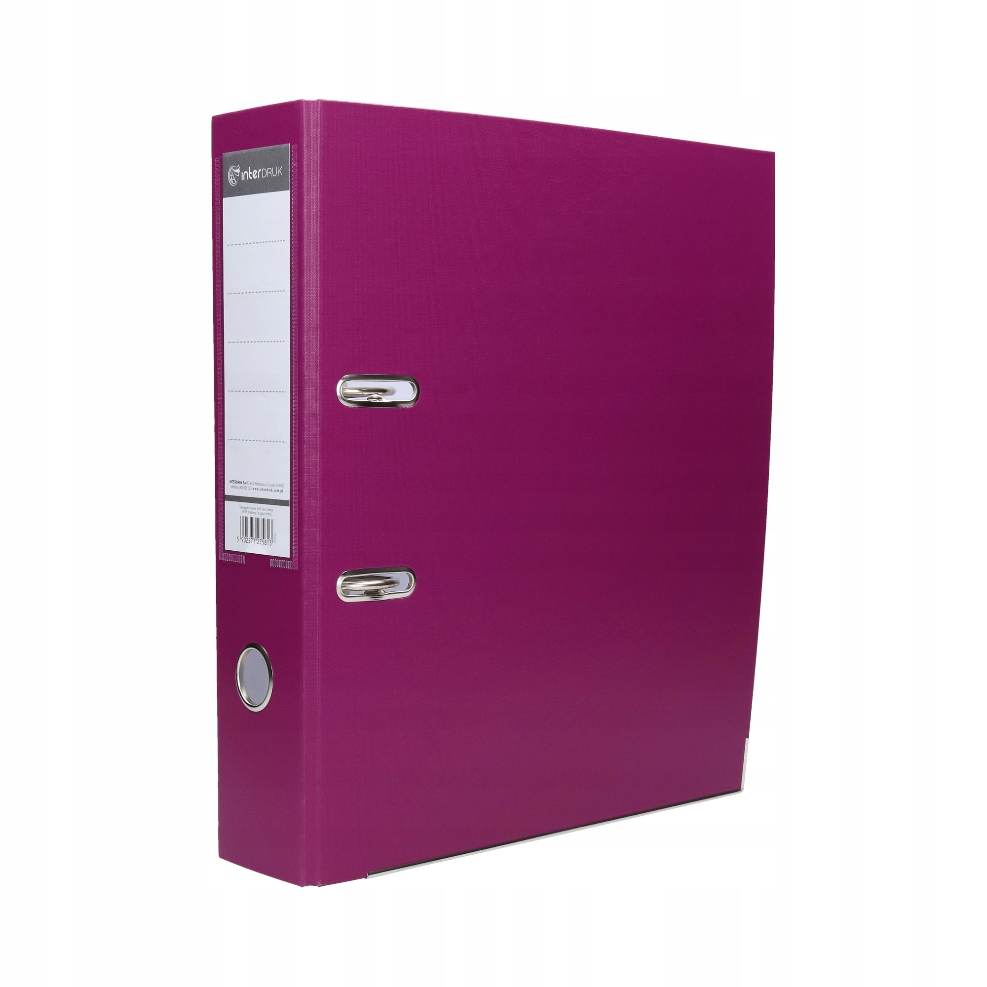 Segregator fioletowy Interdruk A4 75 mm (5902277275813) • Cena, Opinie ...