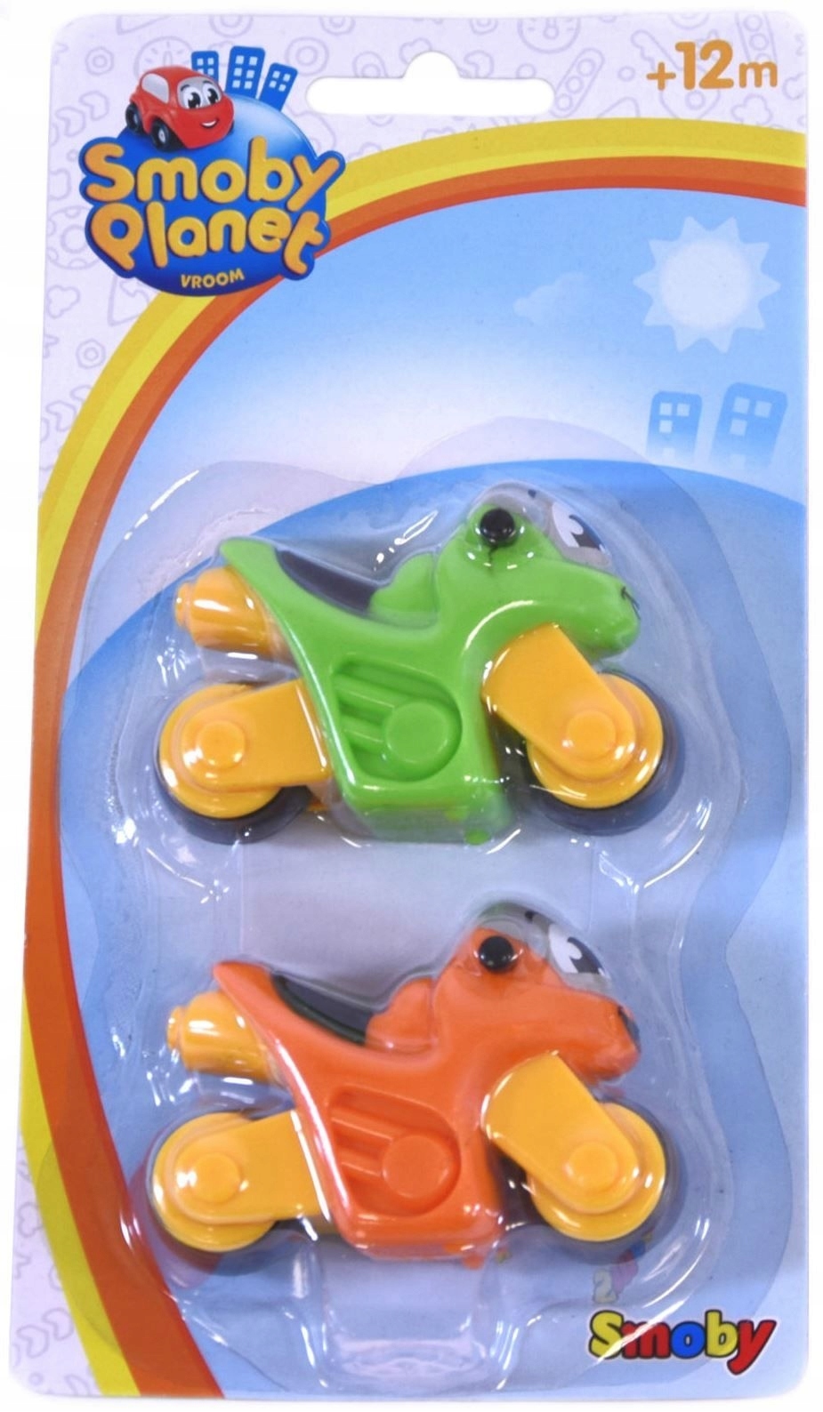 VROOM PLANET SADA 2 MOTOREK USMĚVAVÉ MOTORKY za 37 Kč - Allegro