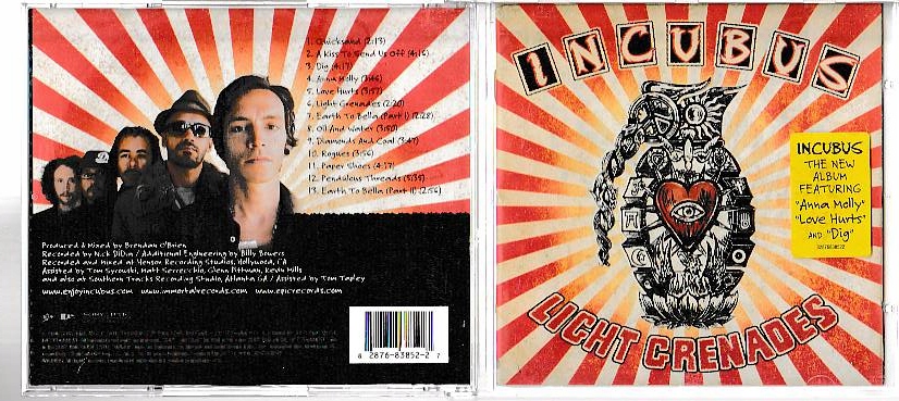 Płyta CD Incubus - Light Grenades I Wydanie ...