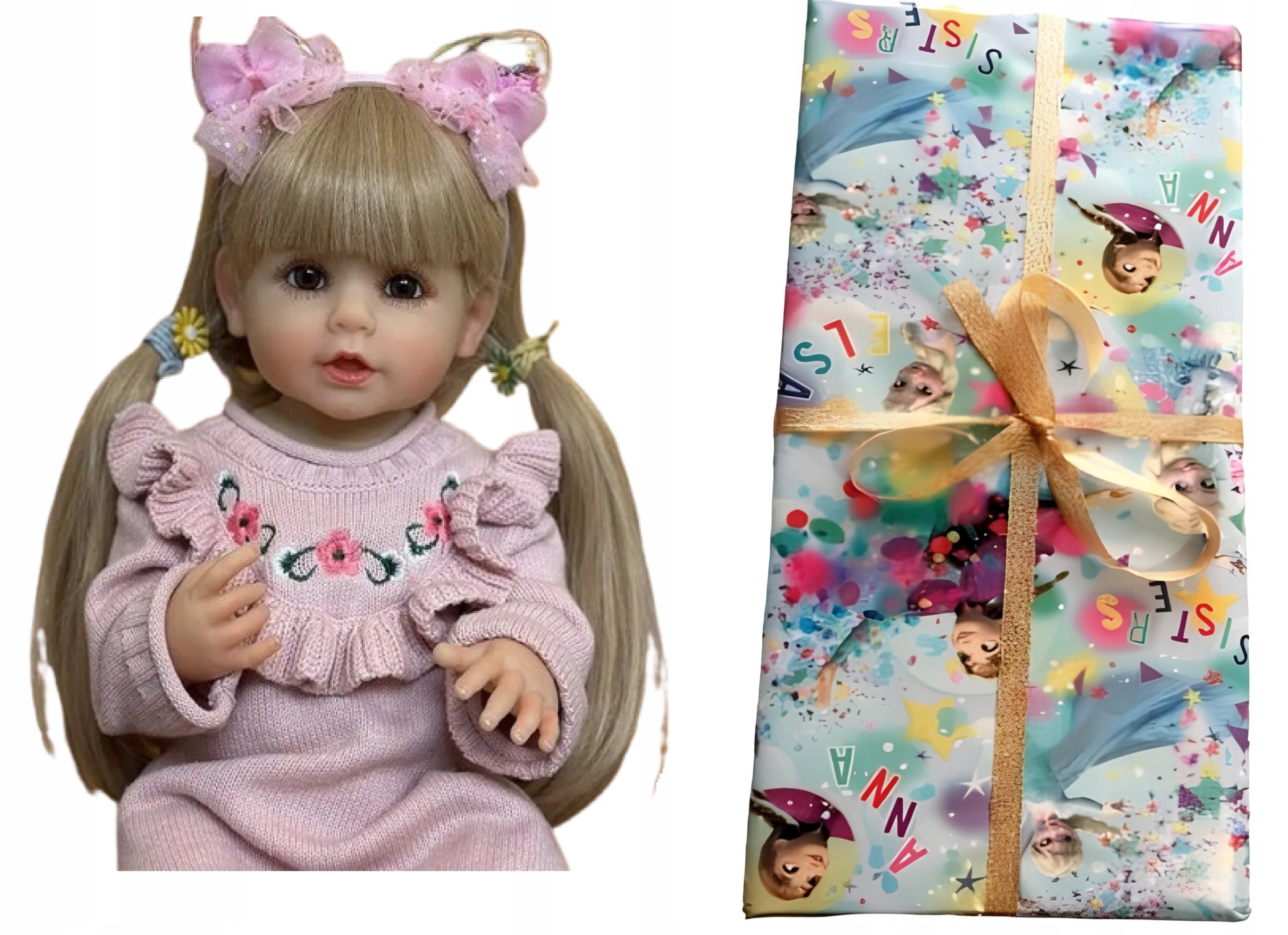 BÁBIKA REBORN, KEIUMI, AKO ŽIVÉ DIEŤA, BLOND VLASY, IDEÁLNA AKO DARČEK ...