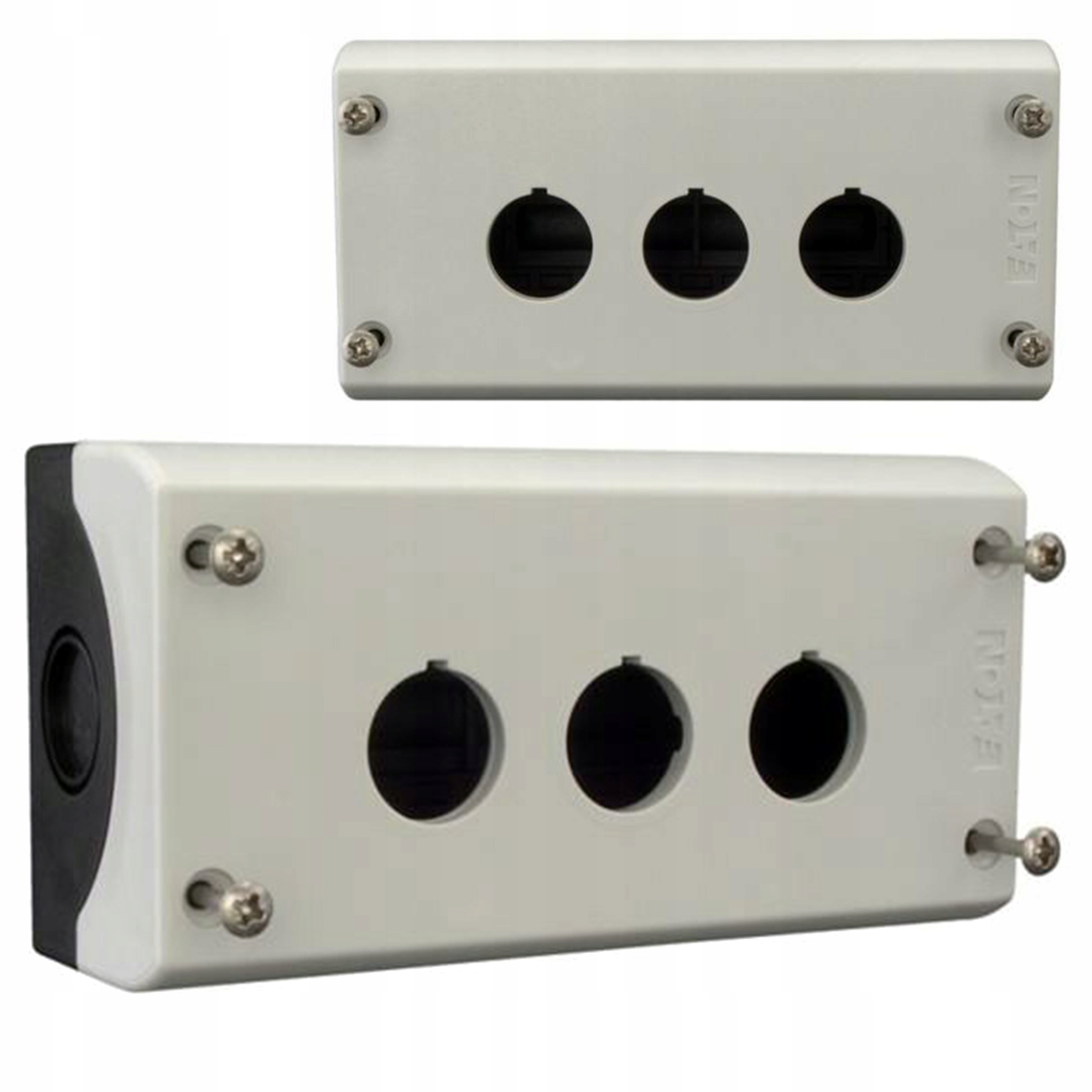 Obudowa kasety Eaton 216538 22 mm szara (4015082165383) • Cena, Opinie • Wyłączniki i krańcówki ...