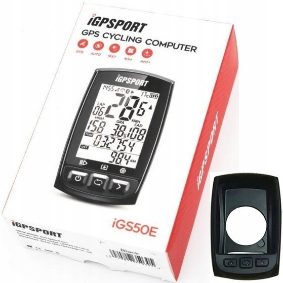 Licznik rowerowy bezprzewodowy IGPSPORT iGS50E - porównaj ceny - Allegro.pl