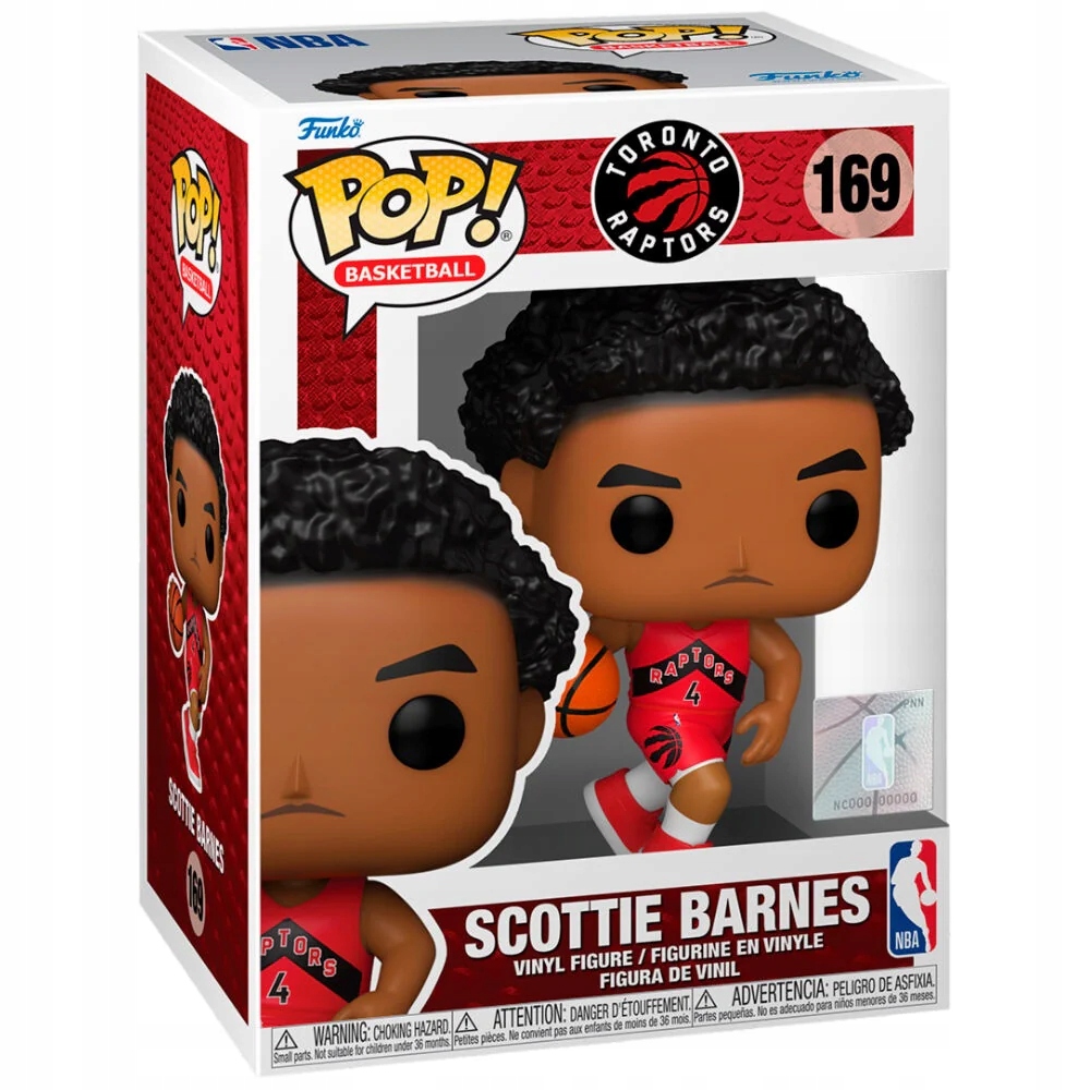 NBA Toronto Raptors Scottie Barnes Pop Figure, 5-palcová zberateľská ...