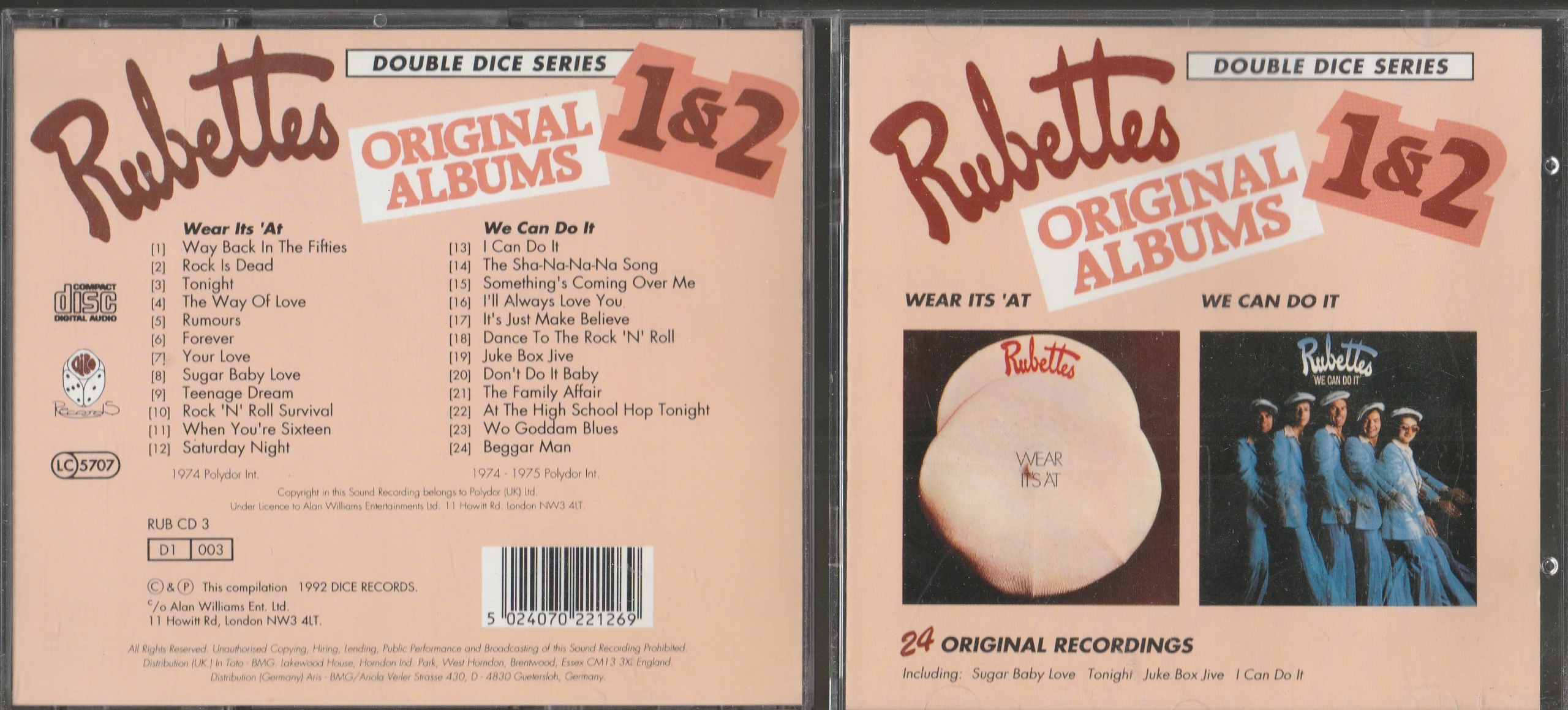 Płyta CD The Rubettes - Original Albums 1 & 2 ...