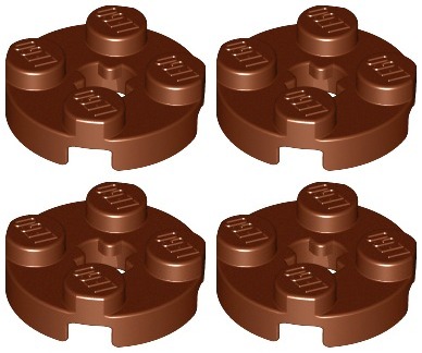 LEGO 4032 PŁYTKA 2x2 brązowa NOWA (1g) 4 szt. • Cena, Opinie • Elementy ...