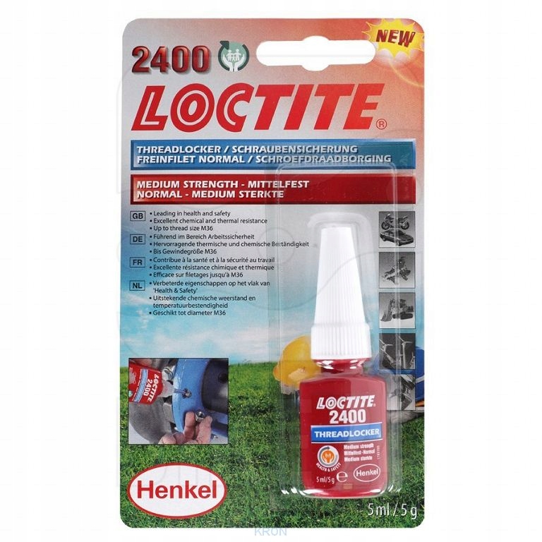 LOCTITE 2400 5ml KLEJ DO POŁĄCZEŃ GWINTOWYCH • Cena, Opinie - Allegro