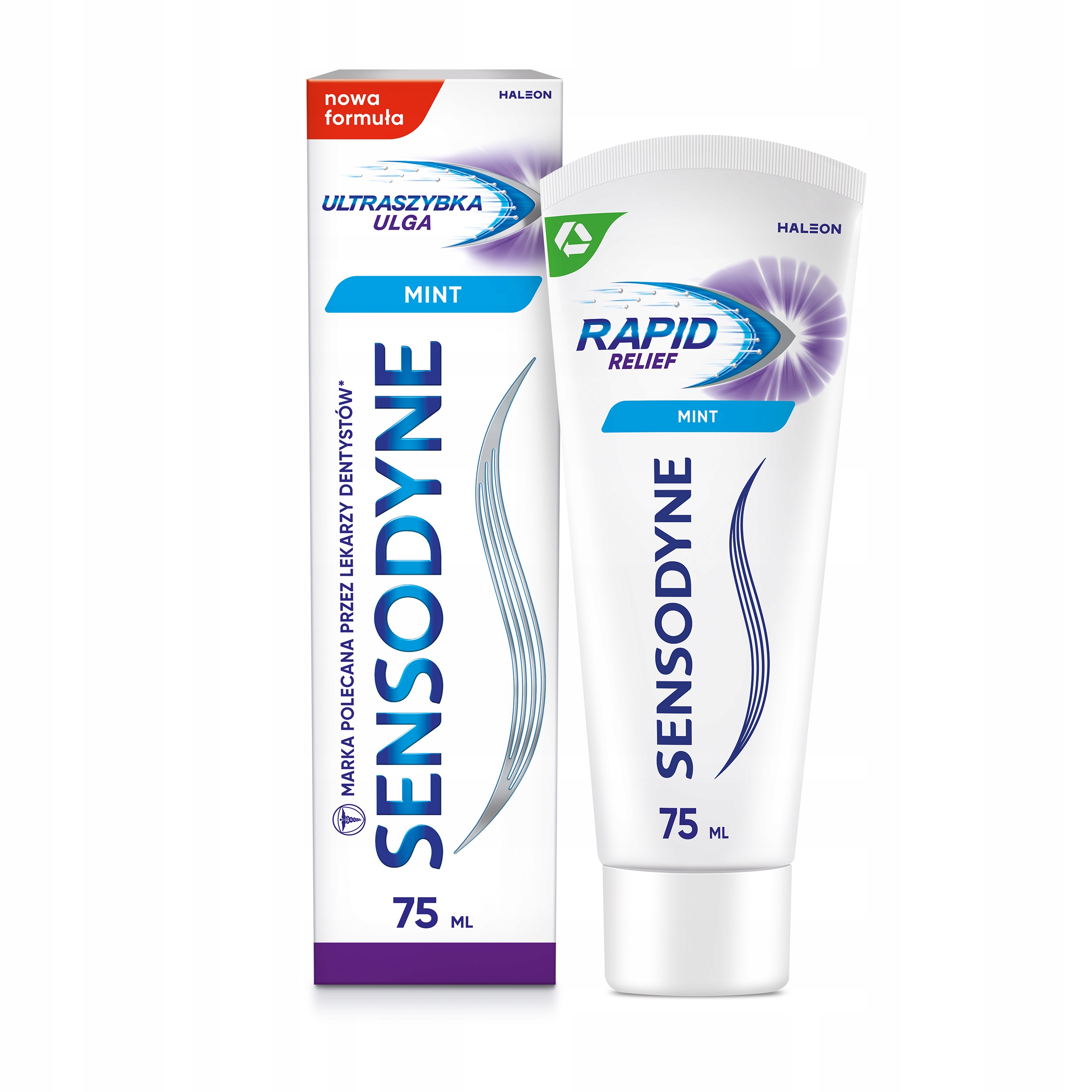 Pasta do zębów wrażliwych Sensodyne Ultraszybka Ulga Mint 75ml ...