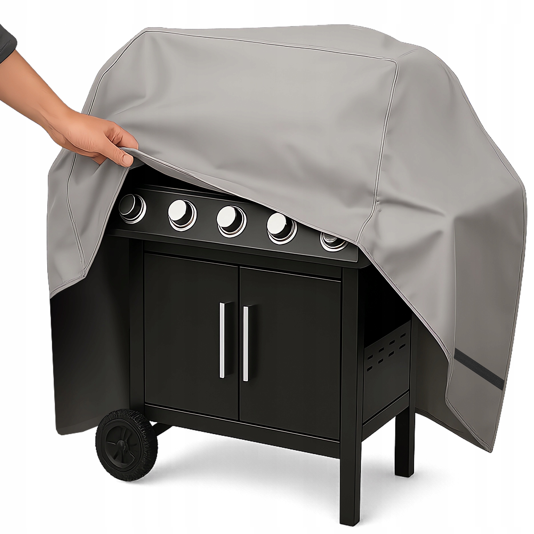 Pokrowiec na grilla Agmi 120 x 48 x 98 cm (5907610202181) • Cena ...