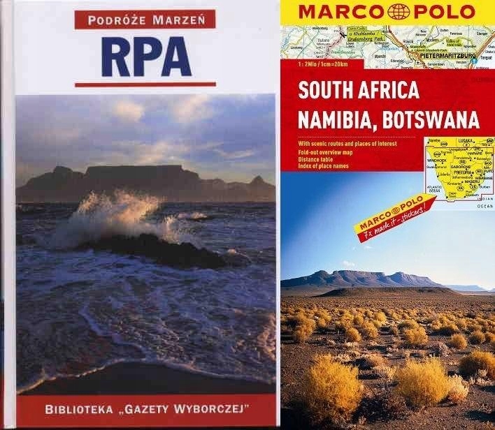 RPA REPUBLIKA POŁUDNIOWEJ AFRYKI -PRZEWODNIK +MAPA - 129,99 zł ...