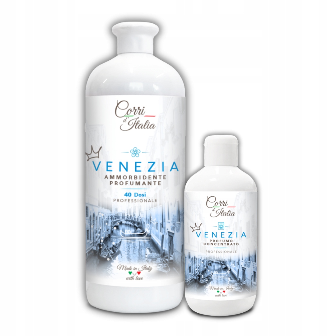 CORRI D'ITALIA włoski zestaw do płukania VENEZIA (koncentrat, perfumy ... CORRI D'ITALIA włoski zestaw do płukania VENEZIA (koncentrat, perfumy ...