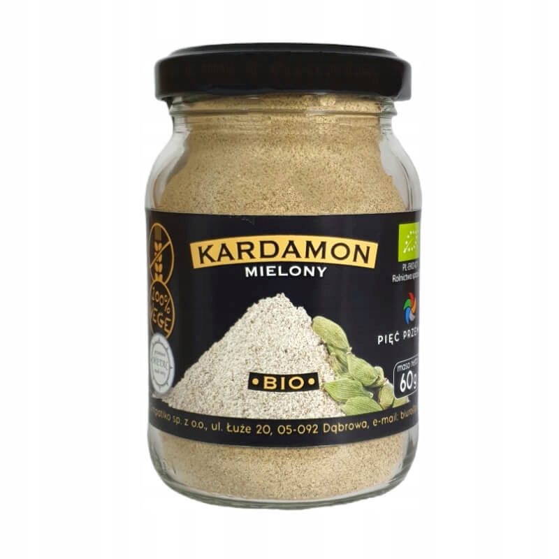 Kardamon mielony BIO 60 g - Pięć Przemian (5902837811949) • Cena ...
