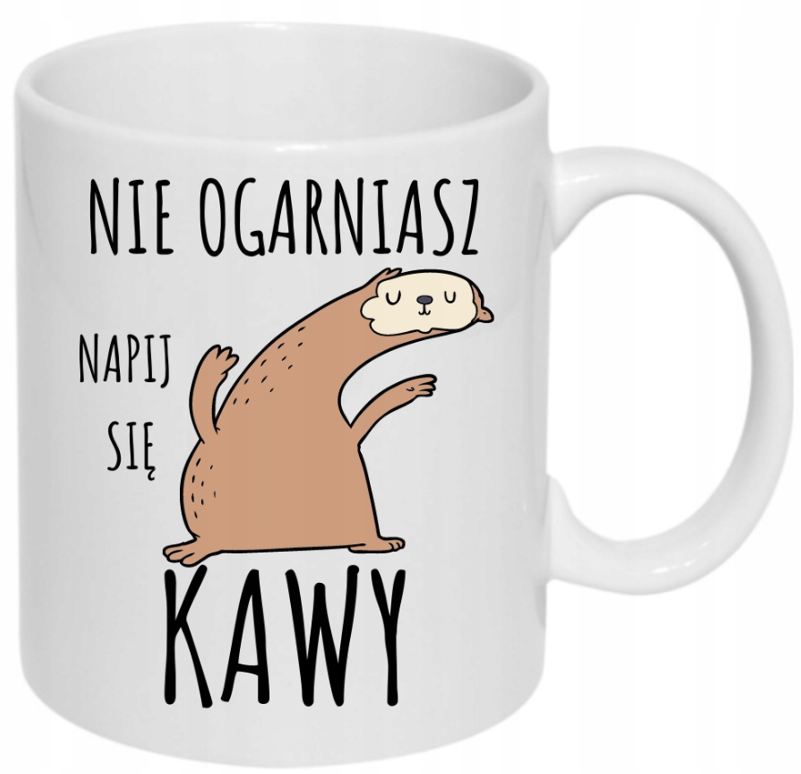 Kubek ceramika 330 ml Śmieszny kubek prezent dla przyjaciółki dziewczyny 18 30 40 50 60 70 ...