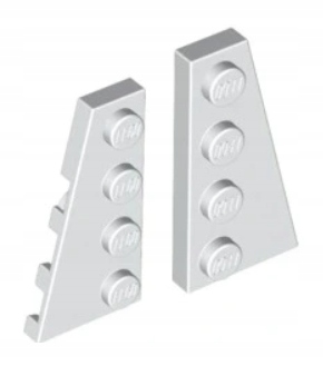 LEGO 41769 + 41770 PŁYTKA 4x2 P+L biała NOWA (2g) • Cena, Opinie ...