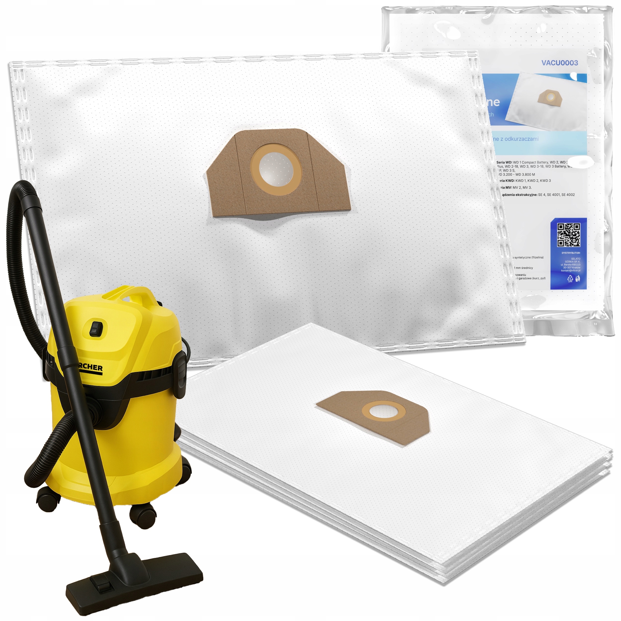 Szintetikus porzsák porszívóhoz A 2206 XPT 1200 W 5 db, (5907118713004 ...