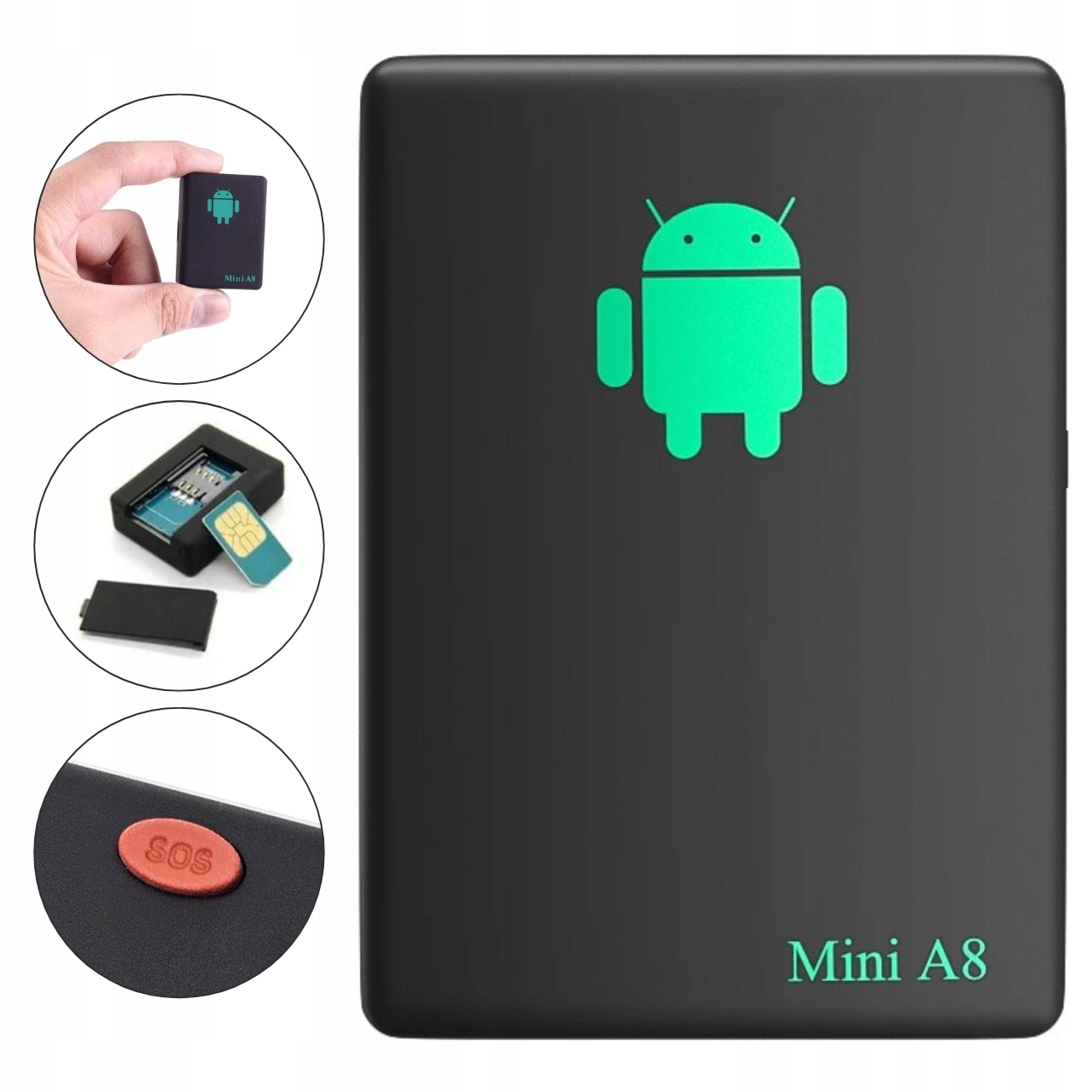 Gps Tracker Mini A8 - Niska cena na Allegro.pl