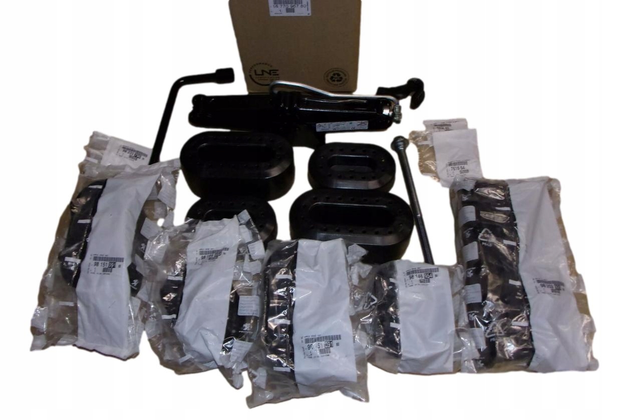 SADA NÁŘADÍ PRO REZERVNÍ KOLO CITROEN PEUGEOT 1677096780 ORIGINÁL ...