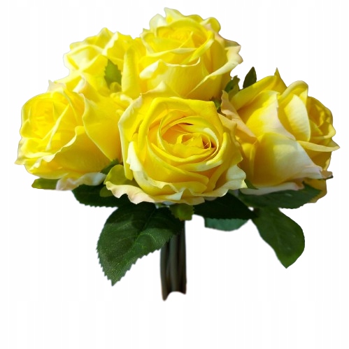 BUKIET RÓŻ GAŁĄZEK OZDOBNYCH RÓŻE BUKIECIK SZTUCZNE KWIATY • Cena ...