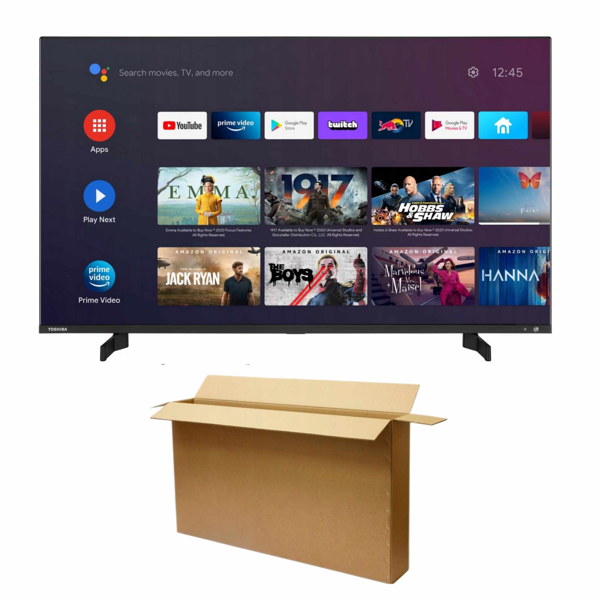 Telewizor LED Toshiba 43UA5D63DG 43" 4K UHD czarny - Sklep, Opinie ...