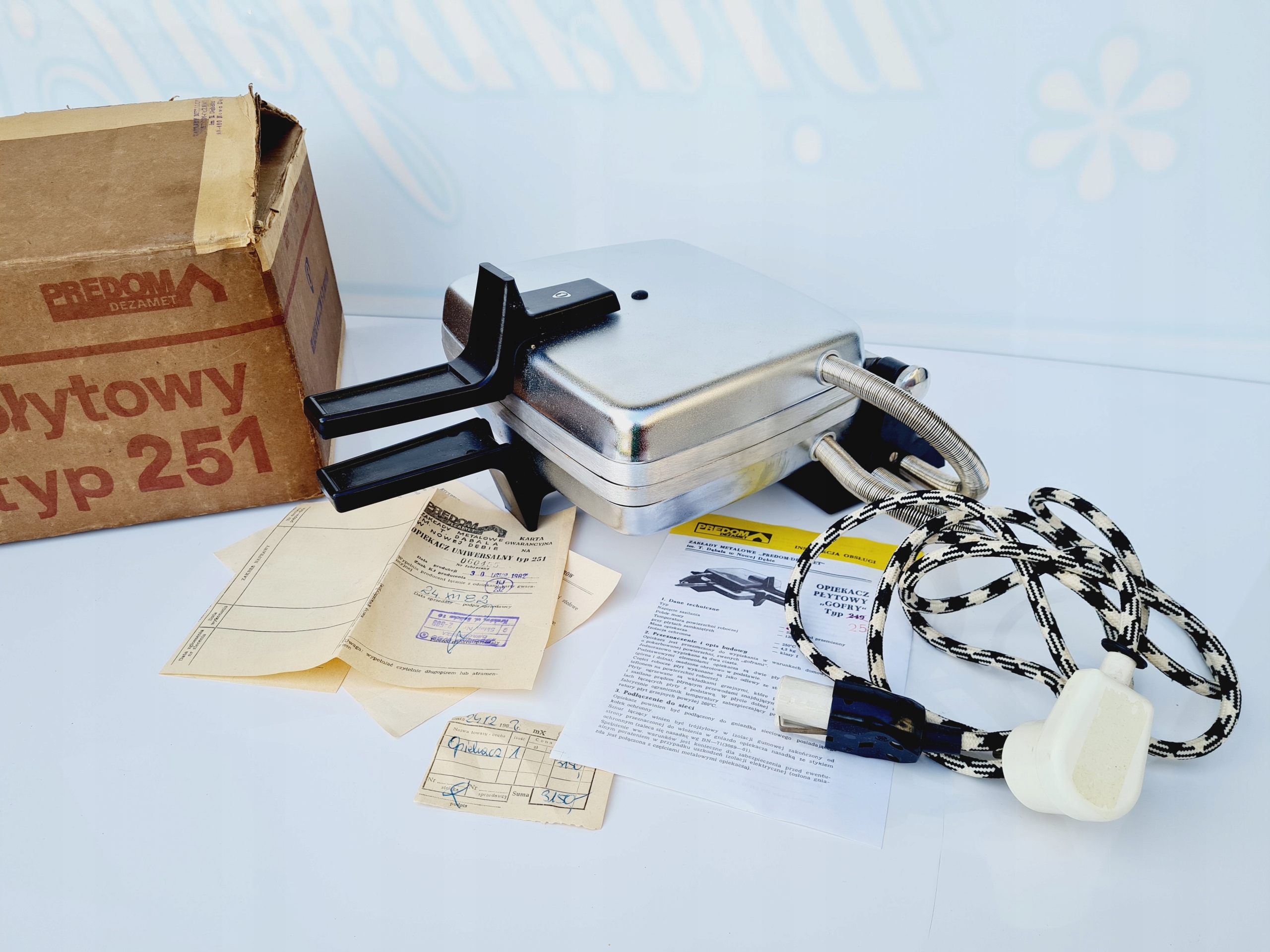 STARA ZABYTKOWA GOFROWNICA PREDOM 251 NOWA LUX BDB W OPAKOWANIU Z PRL • Cena, Opinie ...