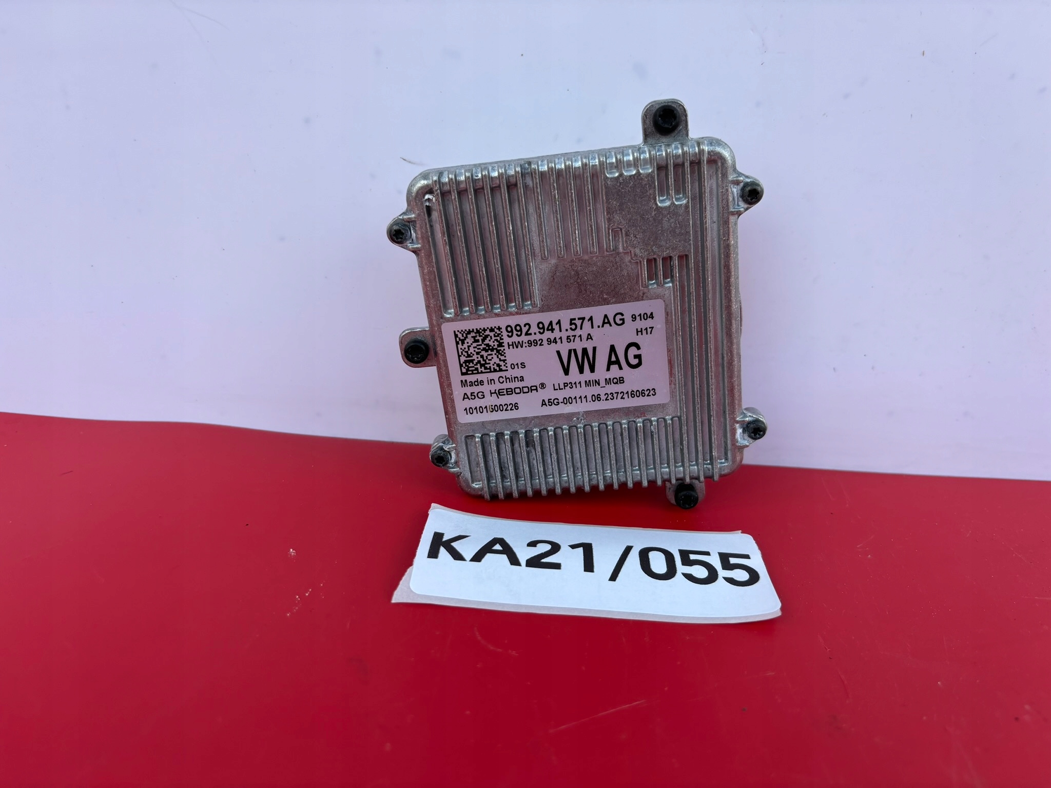 PRZETWORNICA MODUŁ LAMPY LED VW GOLF SEAT SKODA AUDI PORSCHE KA21/055 ...