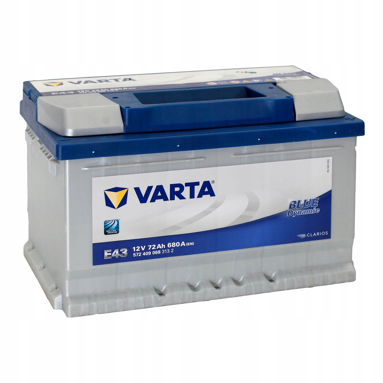 Akumulator Varta Blue E43 12V 72Ah 680A 4016987119556 za 380.00PLN z ...